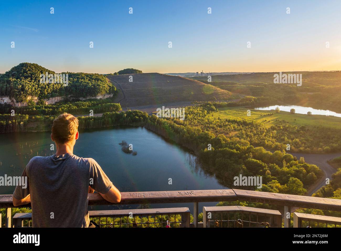 Maintenant en partie un lac Banque de photographies et d’images à haute ...