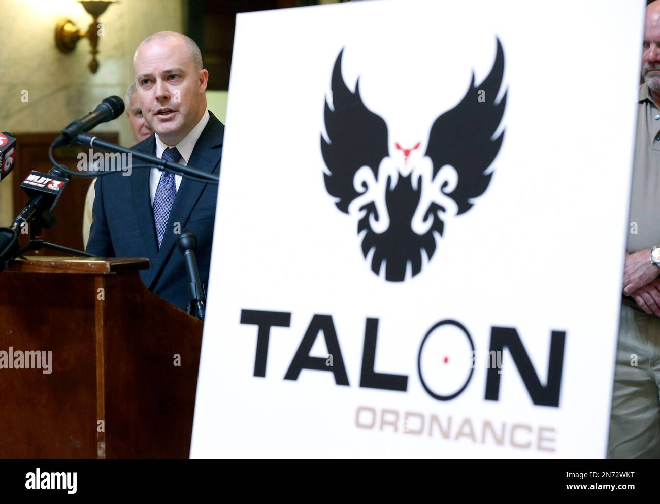 Clay Baldwin, co-founder and CEO of TALON Ordnance, a tactical firearms ...