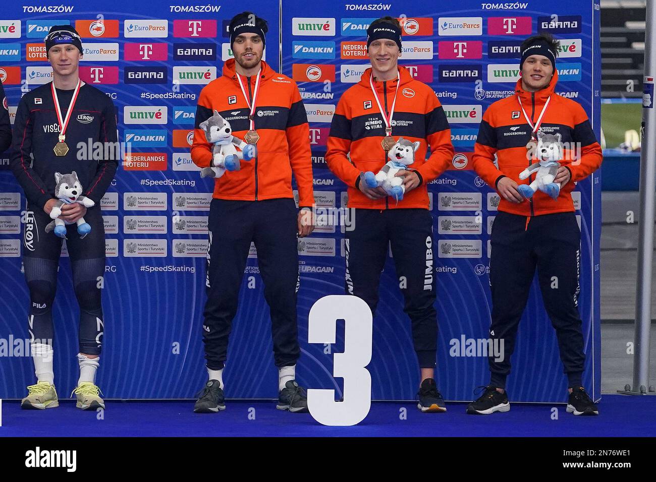 TOMASZOW MAZOWIECKI, POLOGNE - FÉVRIER 10 : Patrick Roest des pays-Bas ...