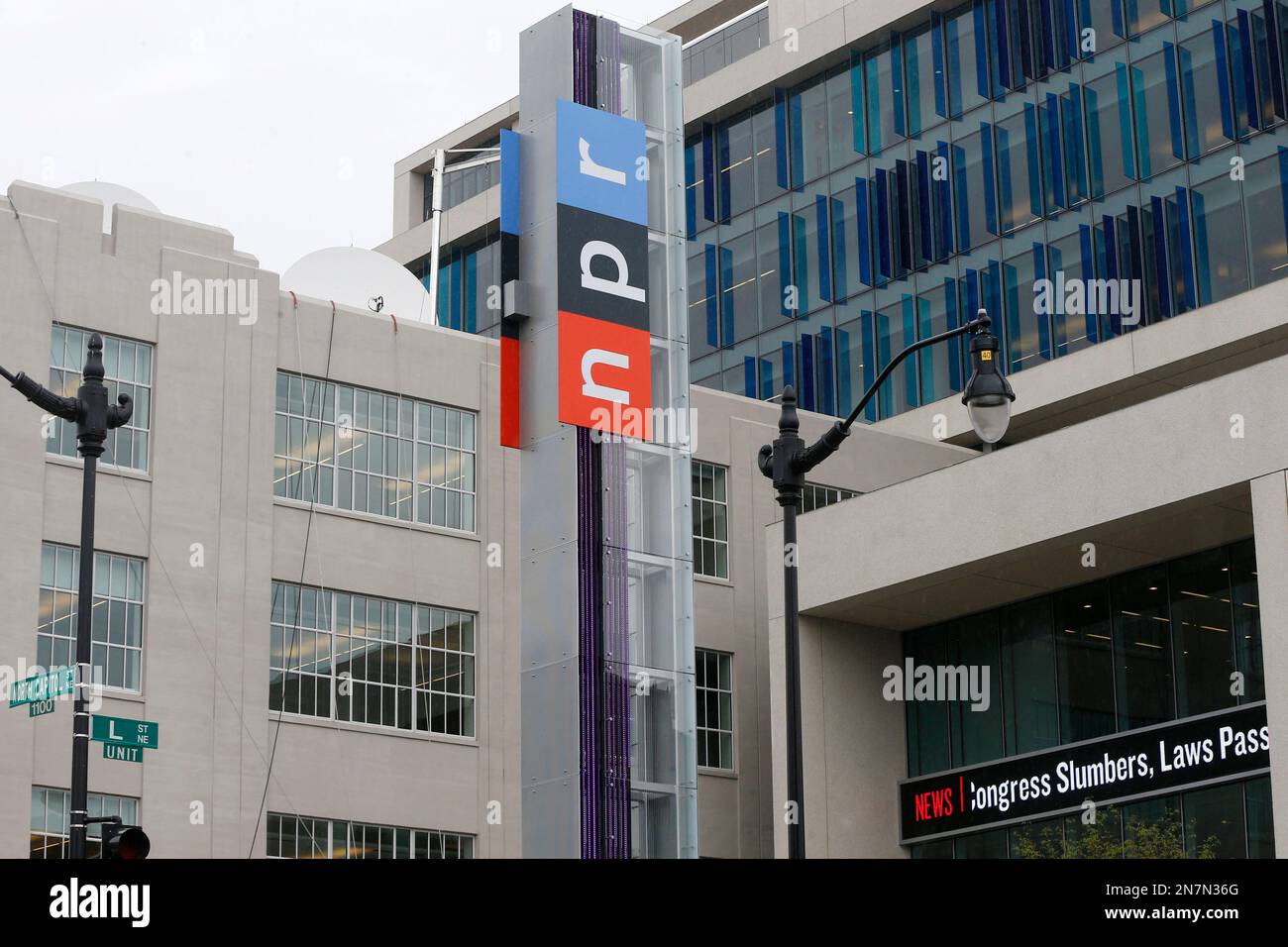 The new headquarters for National Public Radio (NPR) on North Capitol ...
