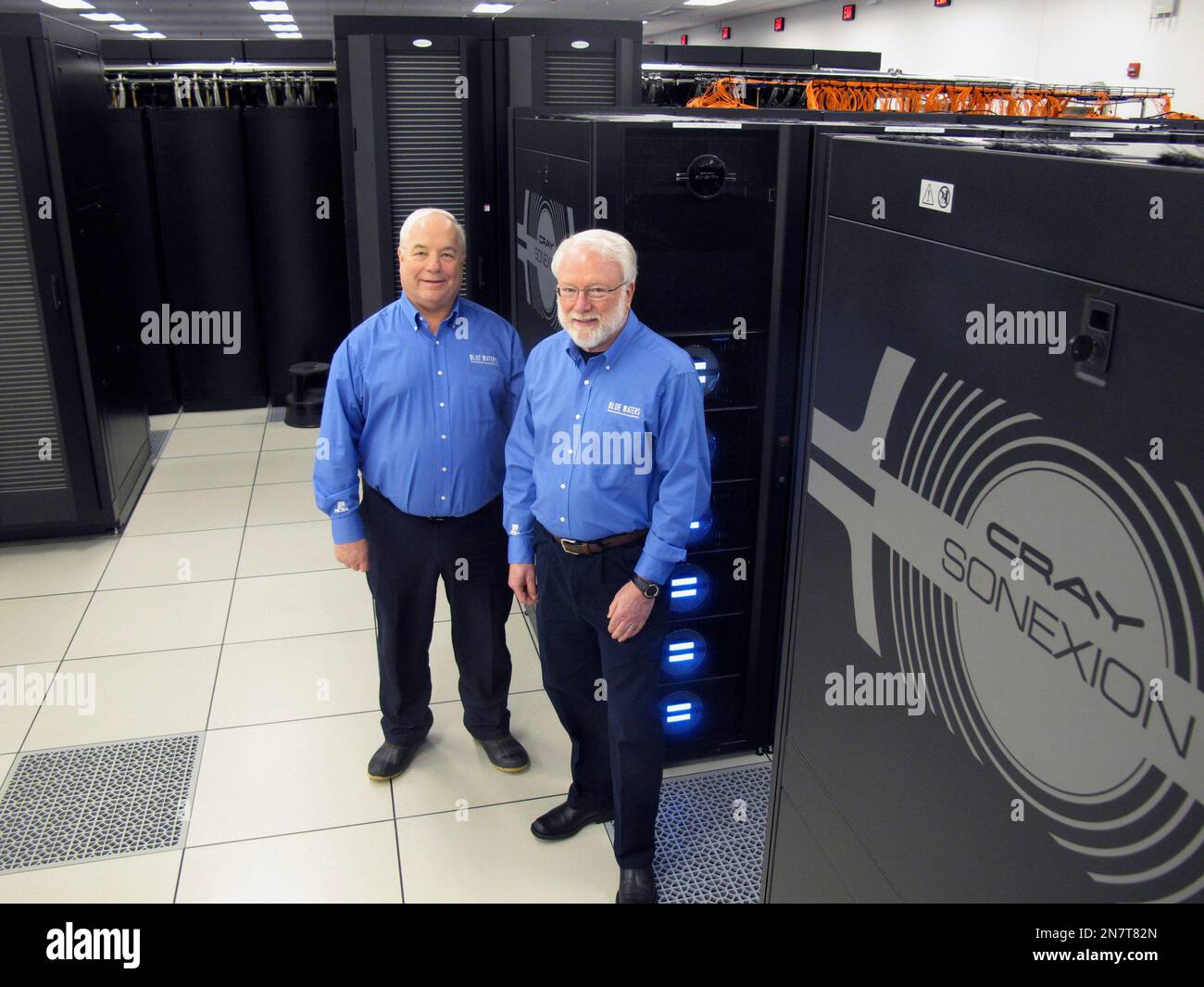 In this Monday. March 25, 2013 photo, Blue Waters project director Bill ...