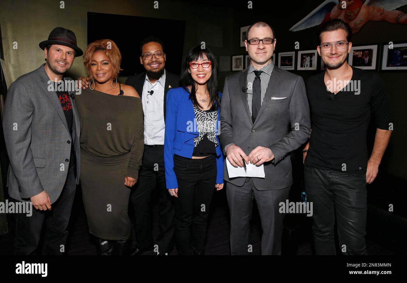 Owner of The Roxy Theatre Nic Adler, Tionne 'T-Boz' Watkins of TLC ...