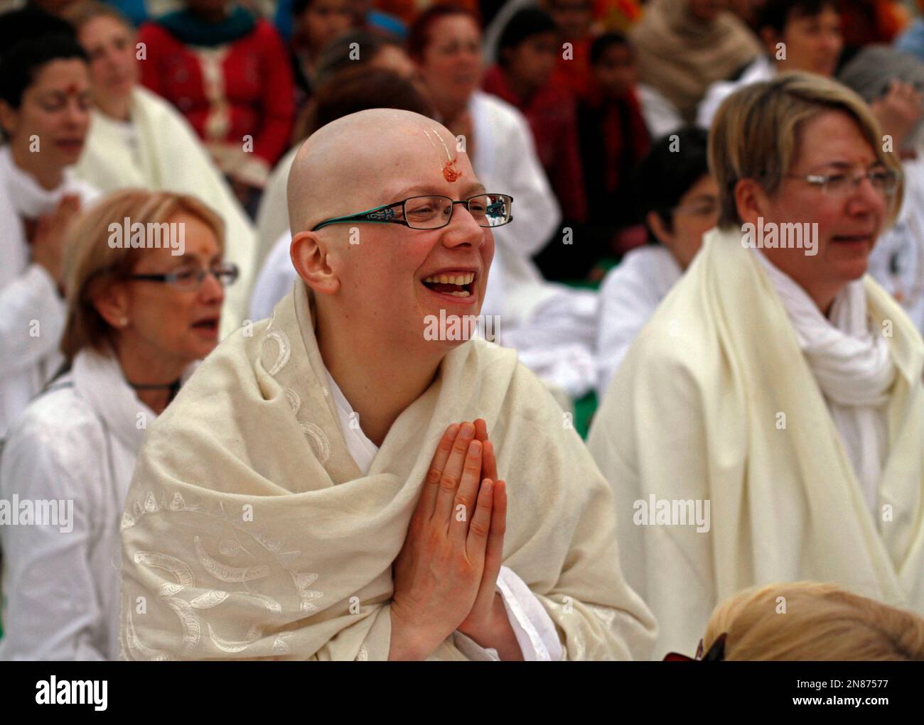 In this Thursday, Jan. 31, 2013 photo, Kistel De Cat, 37, of Quebec ...