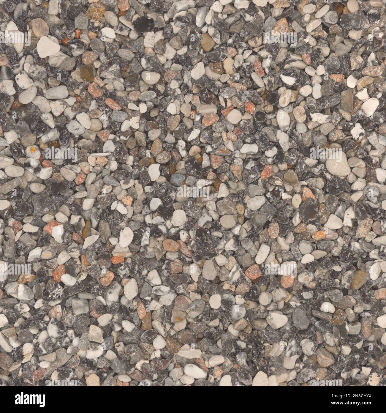 Seamless texture with pebbles Banque de photographies et d’images à ...