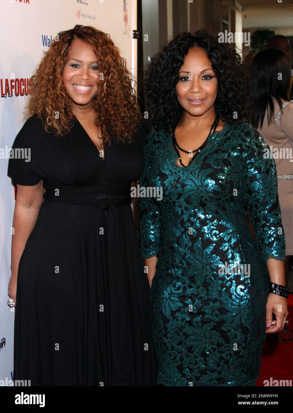 Honorees Trecina "Tina" Atkins-Campbell and sister Erica Atkins ...