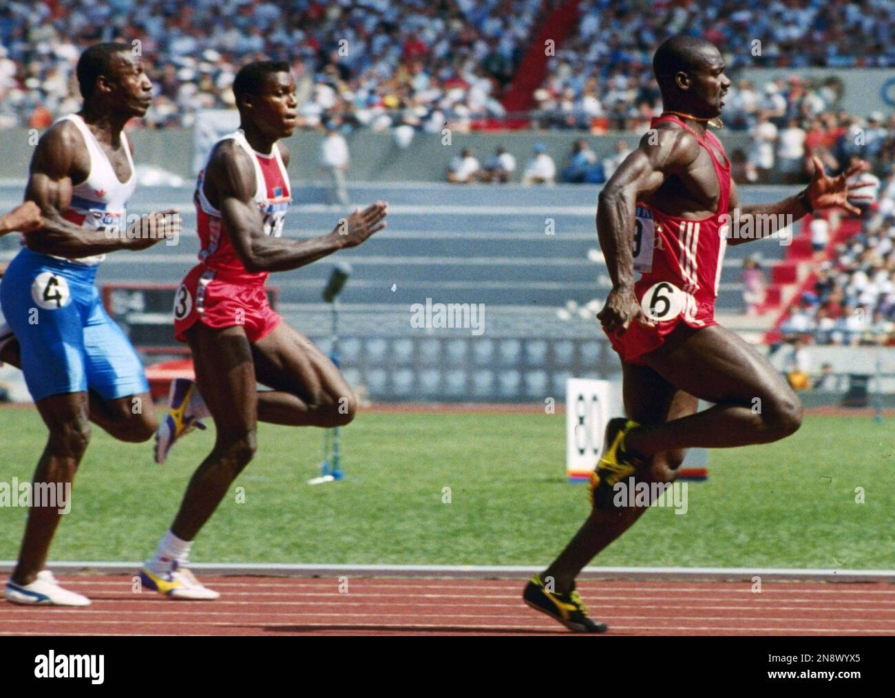 FILE - In this Sept. 24, 1988, file photo, sprinter Ben Johnson of ...