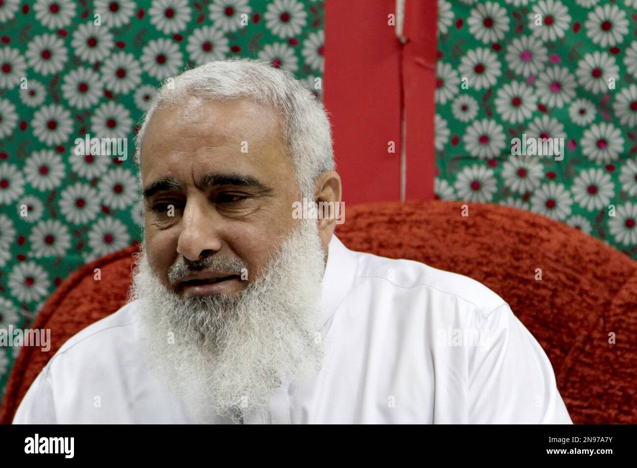 Ahmed Abdallah, station manager for Ummah TV, which is airing the Maria ...