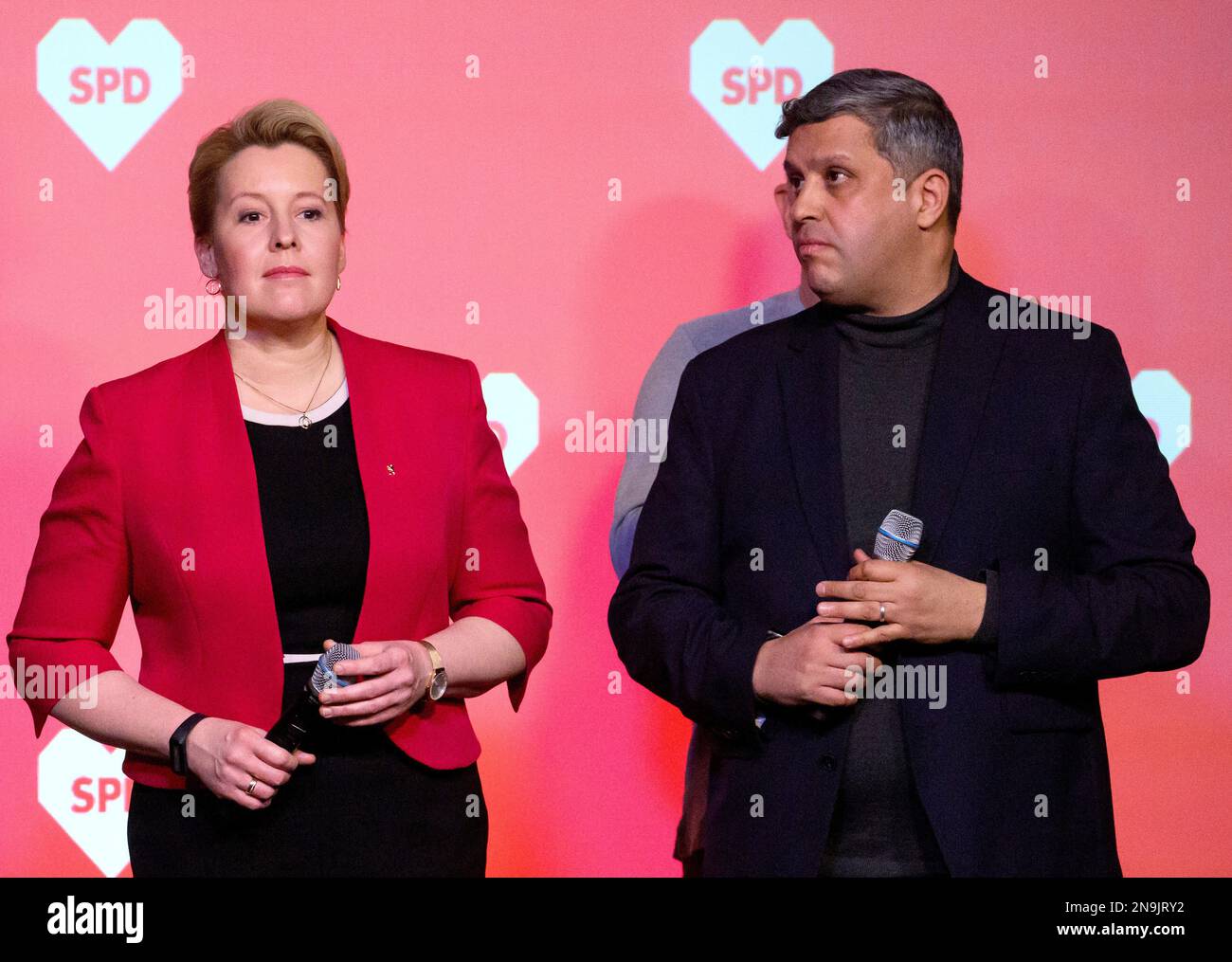 Berlin Mayor and top candidate of the Social Democratic Party (SPD ...