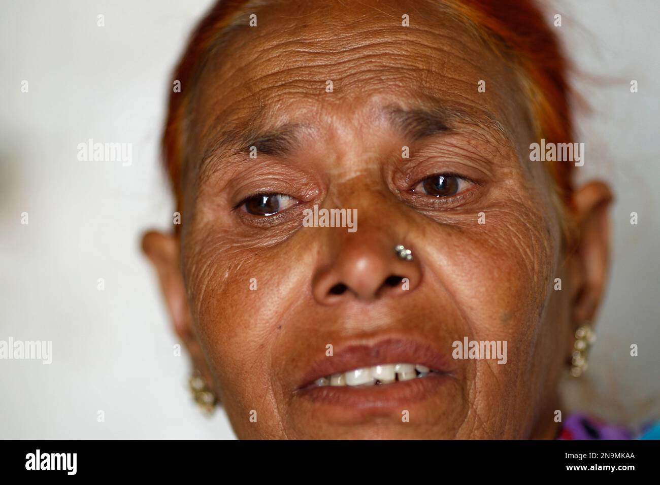 In this May 10, 2012 photo, Fatima Munshi, mother of Saroo, describes ...
