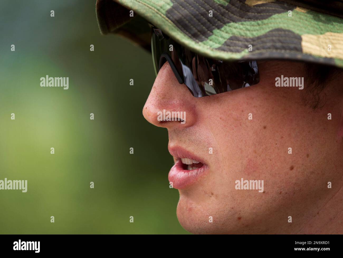 U.S. Army special forces Captain Gregory, 29, from Texas, who would ...