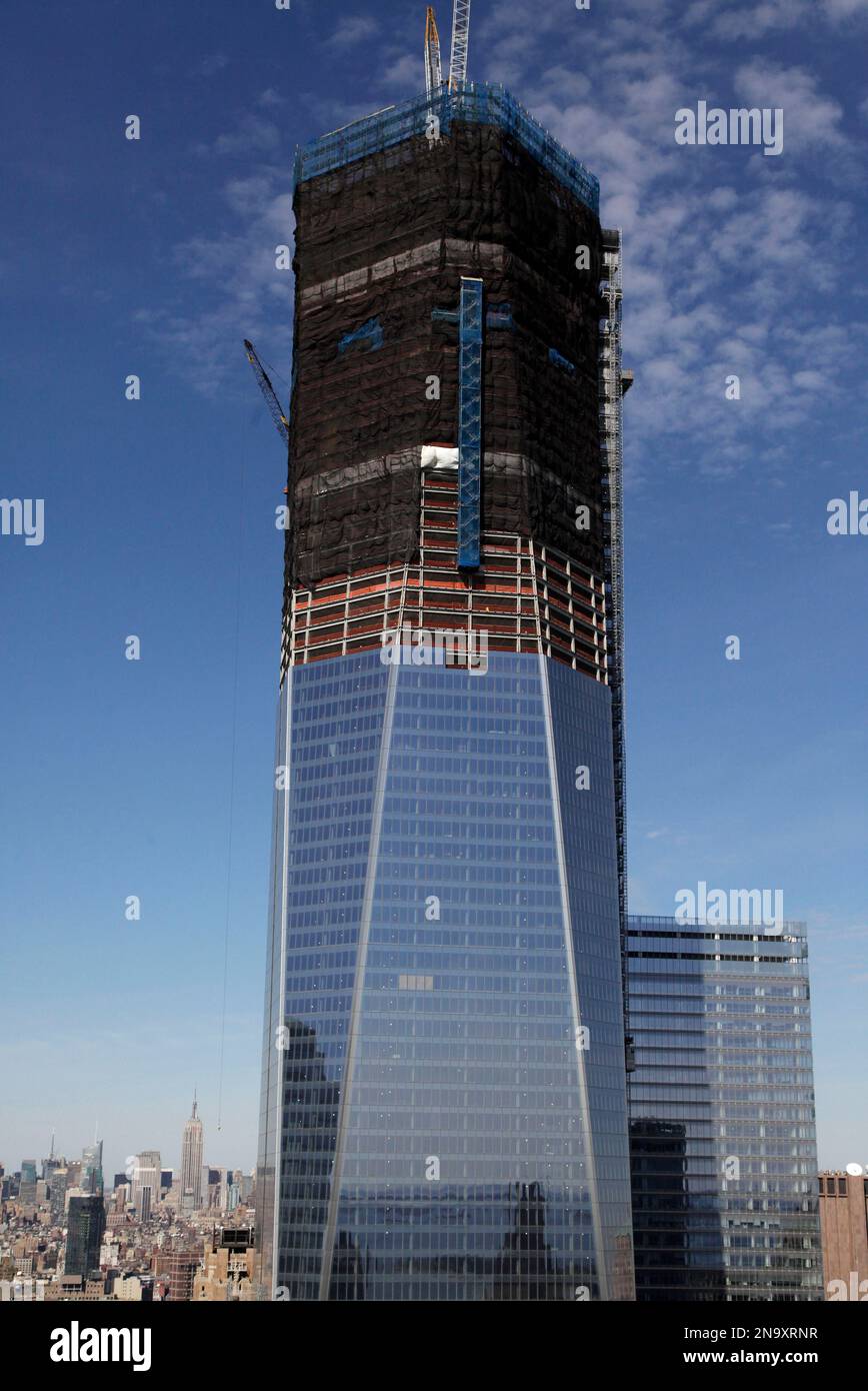 FILE- In this April 17, 2012, file photo, One World Trade Center, now ...