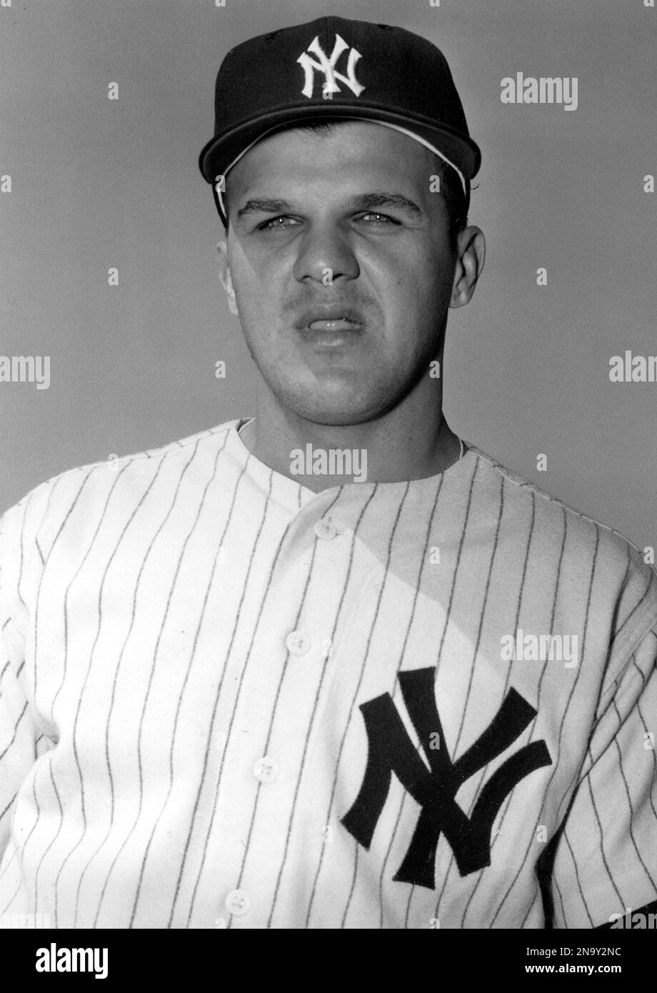 FILE - In this March, 1956, file photo, New York Yankees infielder ...
