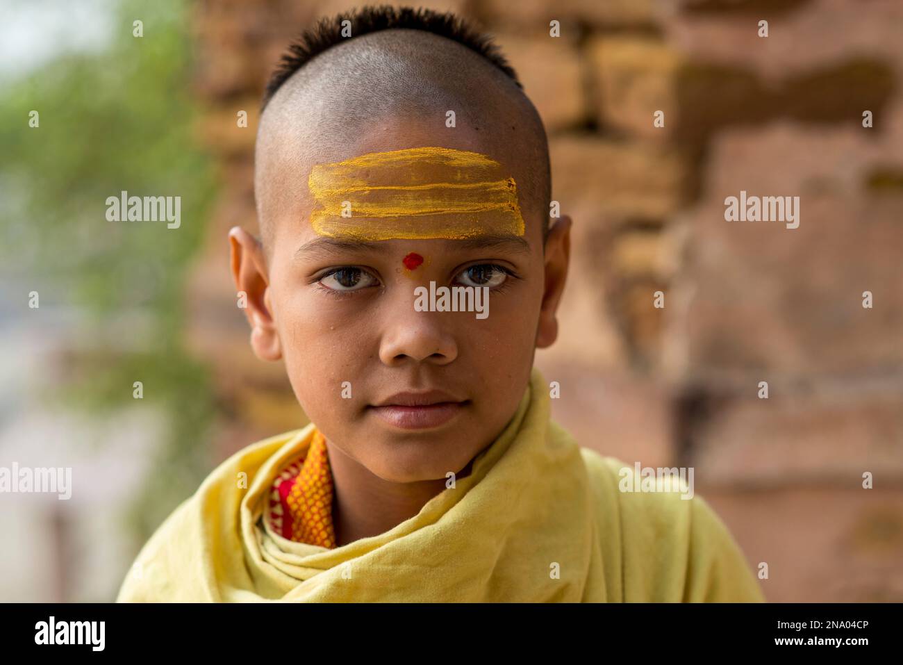 Brahmin boy Banque de photographies et d’images à haute résolution - Alamy