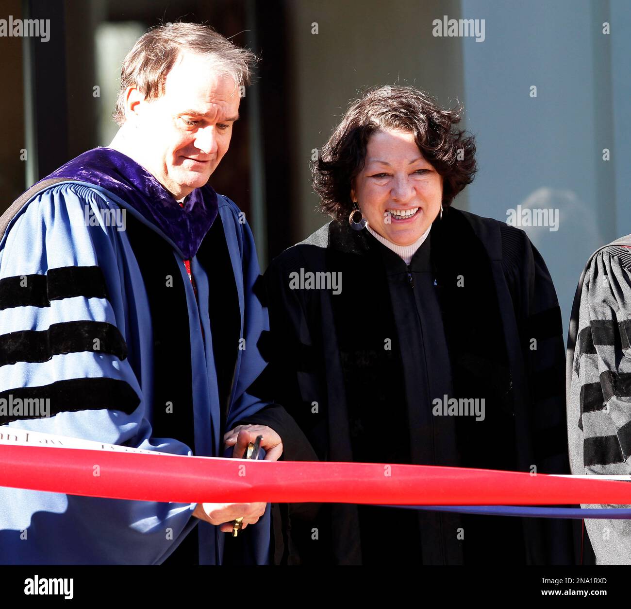 Supreme Court Justice Sonia Sotomayor , second from left, participates ...