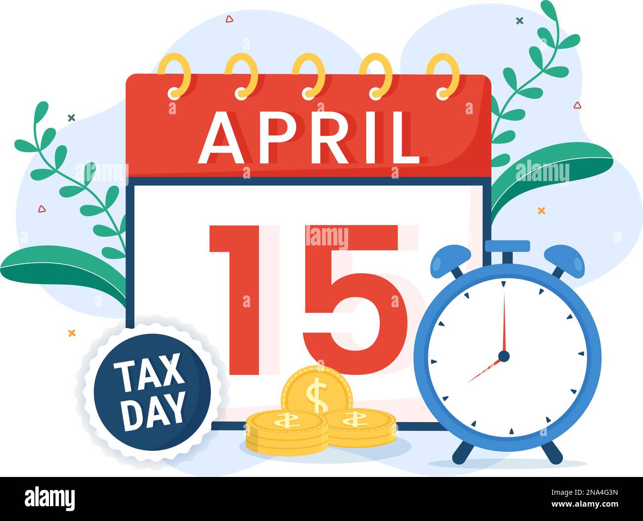 Tax form cartoon Banque de photographies et d’images à haute résolution ...