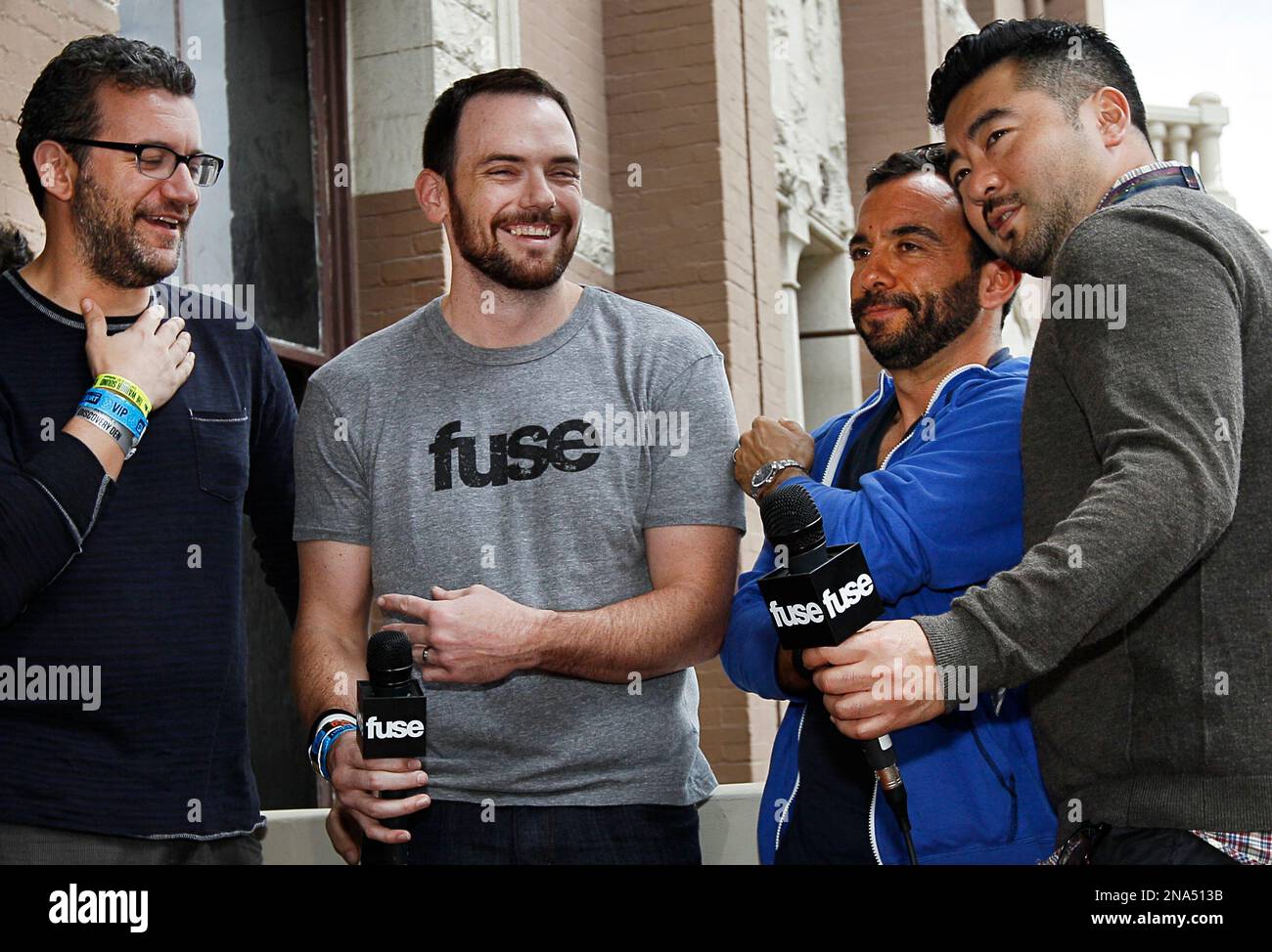 COMMERCIAL IMAGE - In this photo taken by AP Images for FUSE, from left ...