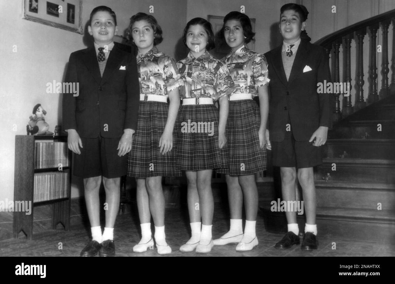 Argentina's Diligenti quintuplets added another picture to the family ...