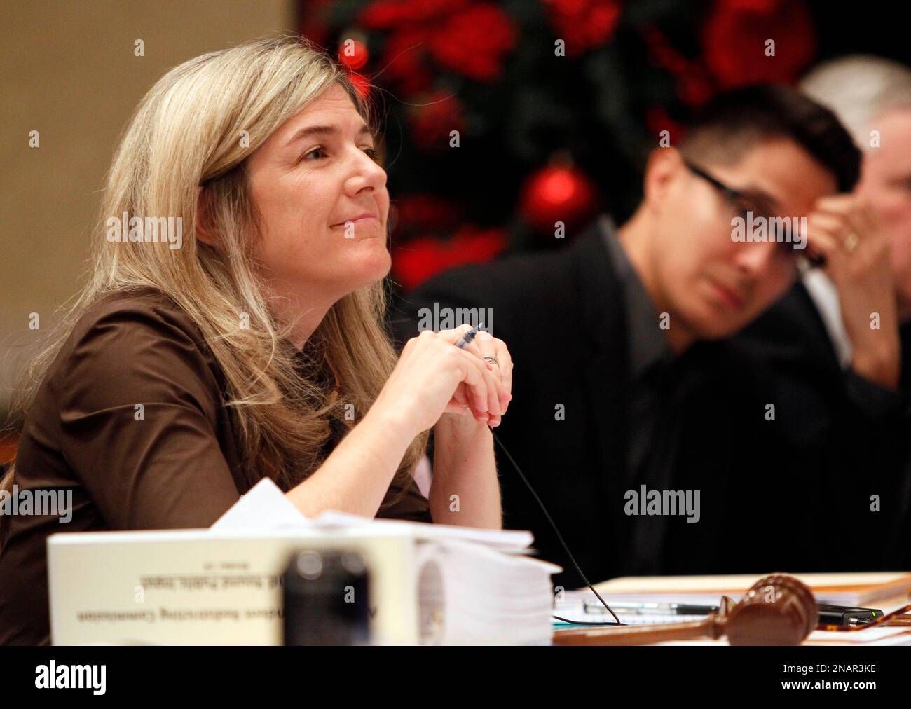 Arizona Independent Redistricting Commission Chair Colleen Coyle Mathis ...