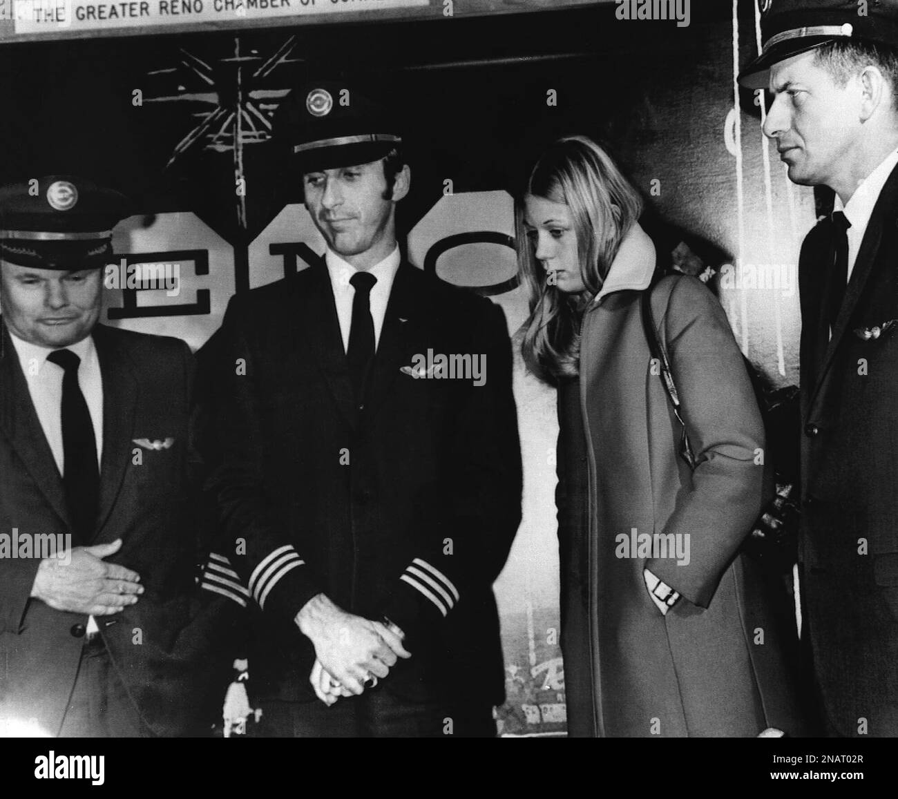 FILE -- The crew of a Northwest Airlines jet, hijacked Nov. 24, 1971 ...