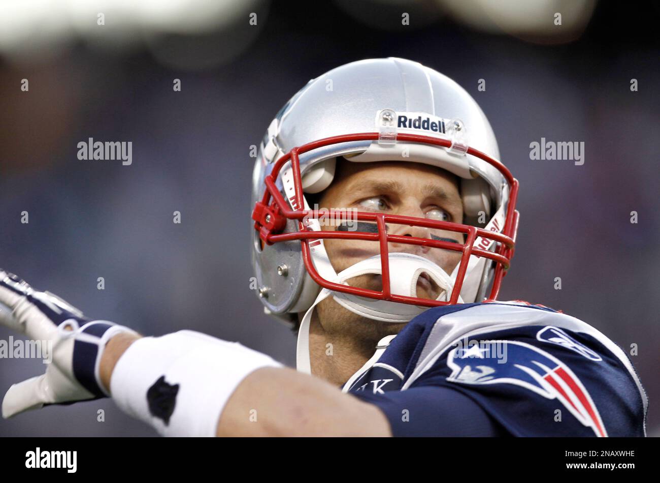 New England Patriots quarterback Tom Brady during the first quarter of ...
