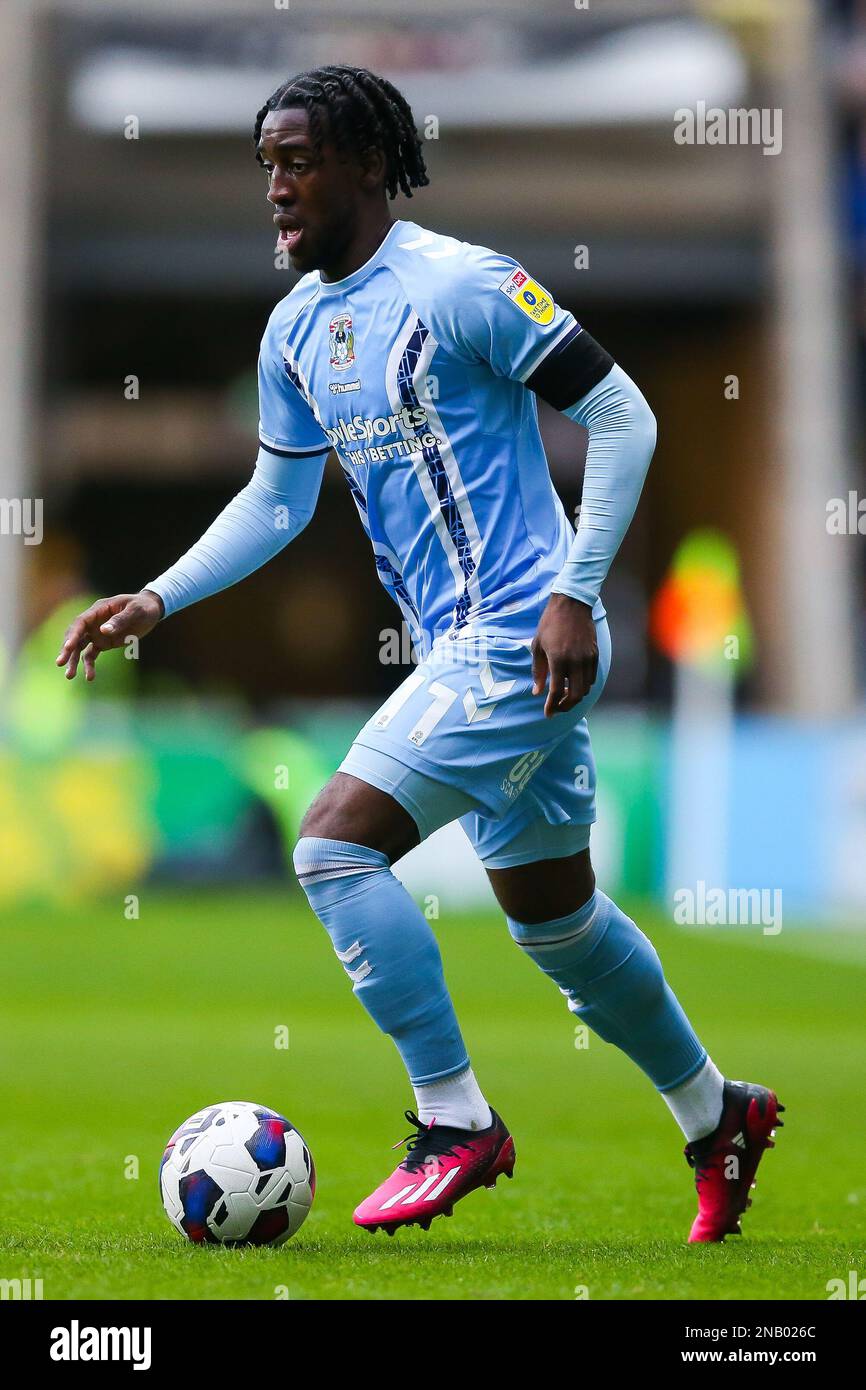 Josh Wilson-Esbrand, de Coventry City, lors du match de championnat Sky ...