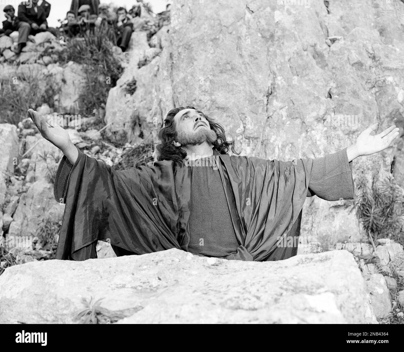 The Passion of Christ played by peasants in Sezze, Italy on April 5 ...