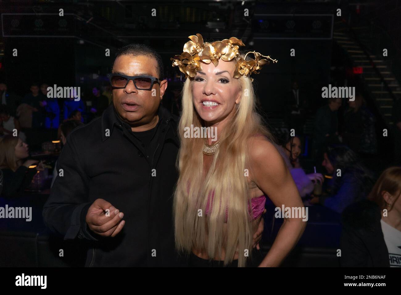 George Wayne et Luciana Pampalone assistent au Park Magazine NYFW et au ...