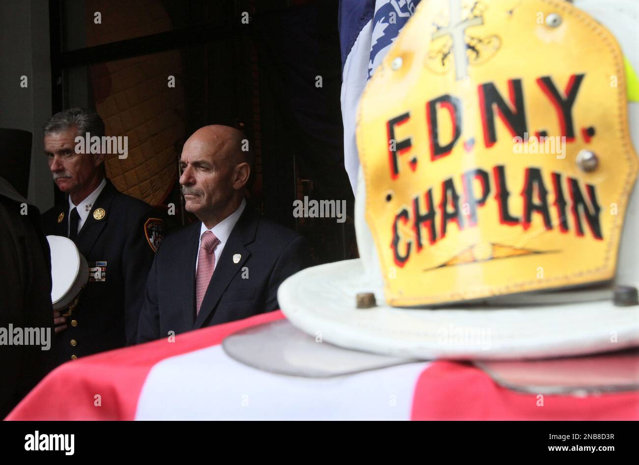 FDNY Chief of Department Edward Kilduff, left, and City of New York ...