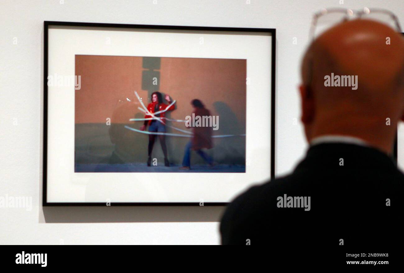 In a Wednesday, Aug. 31, 2011 photo, "Instant Mural," a 1974 photograph ...