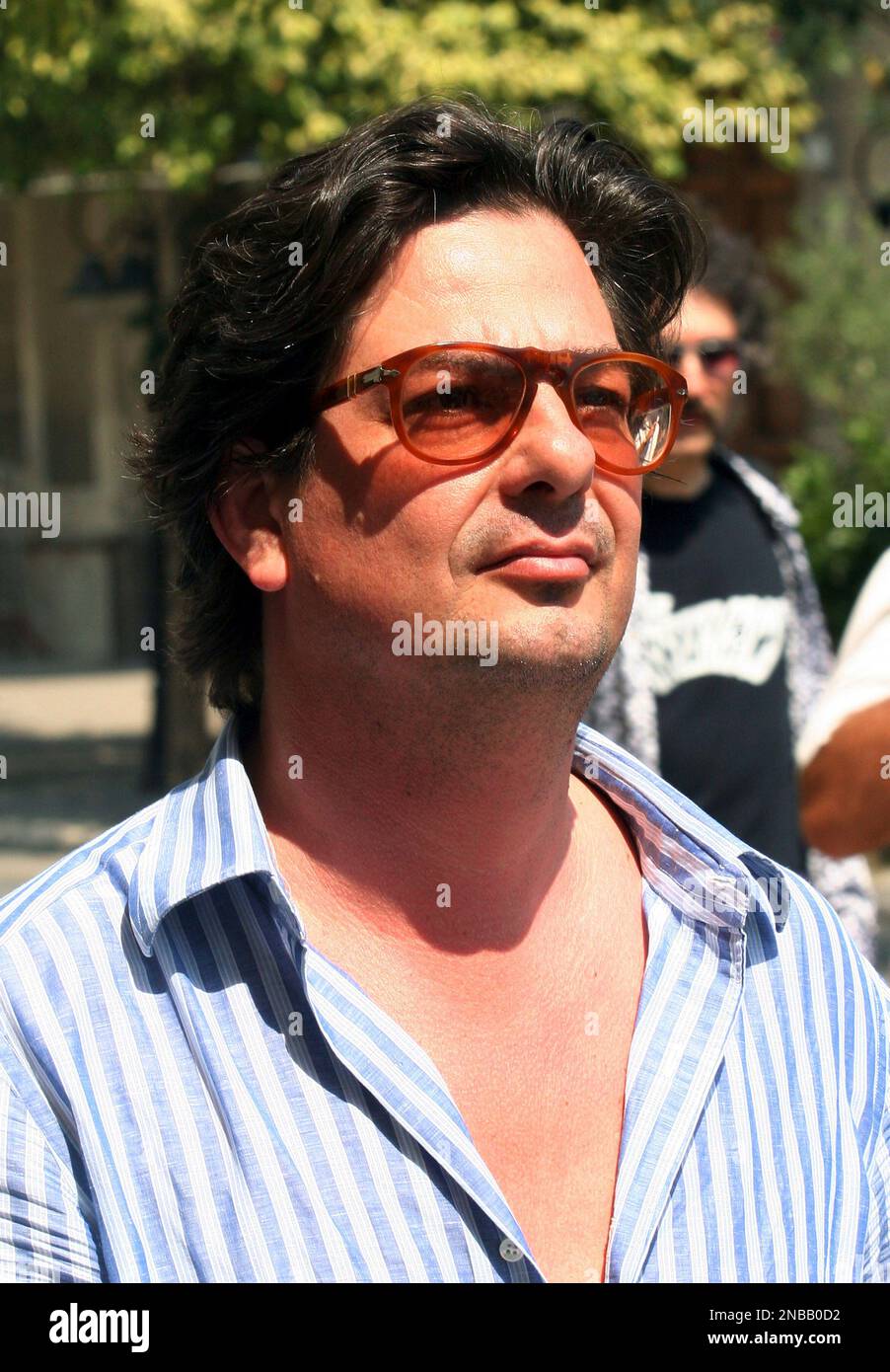 Roman Coppola walks prior to the wedding of his sister Sofia, in the ...