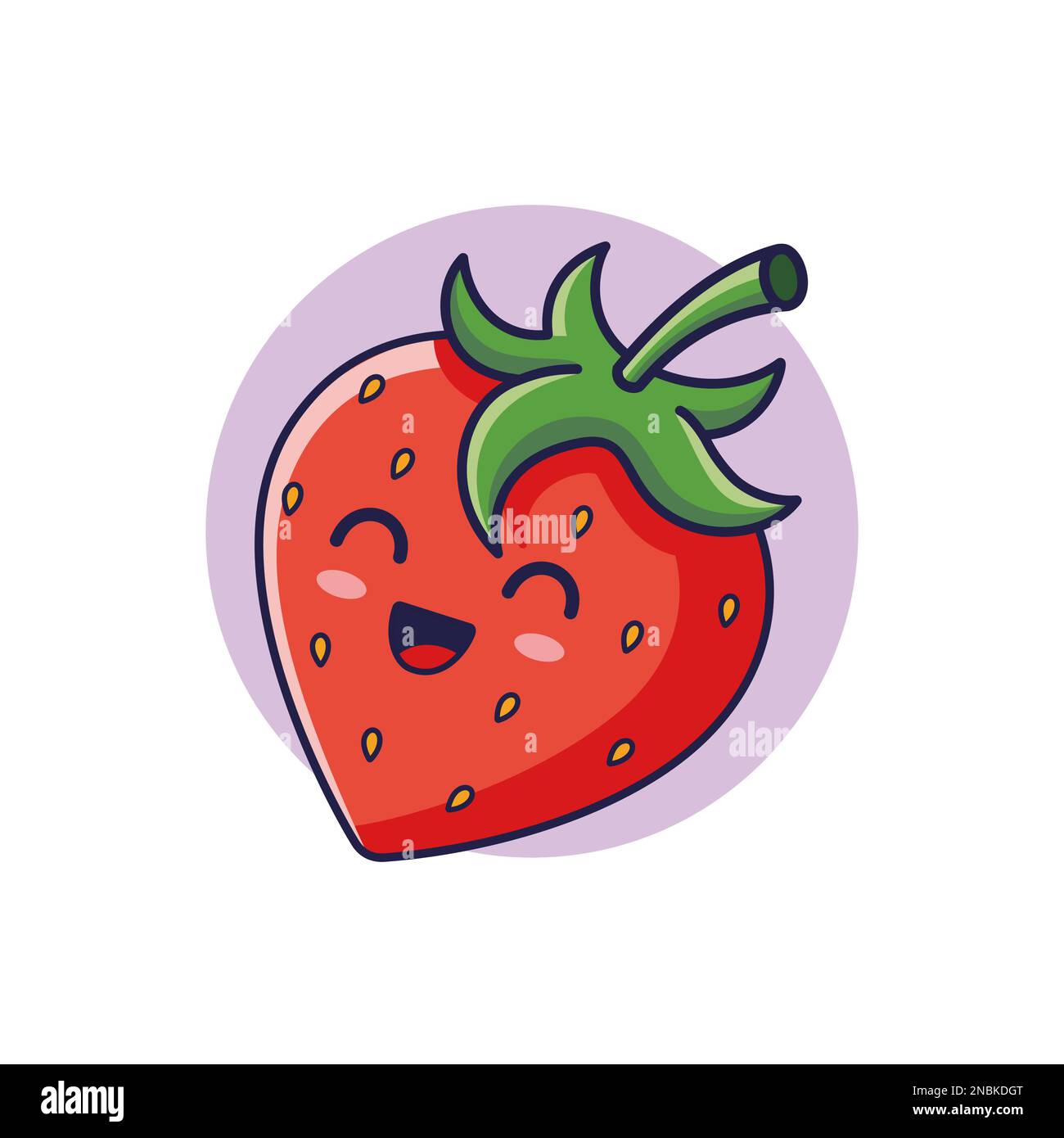 Fraise fruit cartoon illustration Banque d'images vectorielles - Page 3 ...