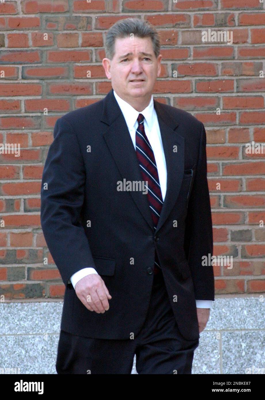 FILE - Former FBI agent John J. Connolly arrives at the U.S. Federal ...