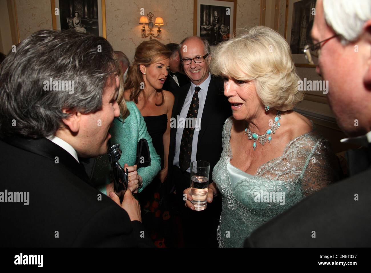 Anne-Sophie Mutter, Antonio Pappano and The Duchess of Cornwall at The ...