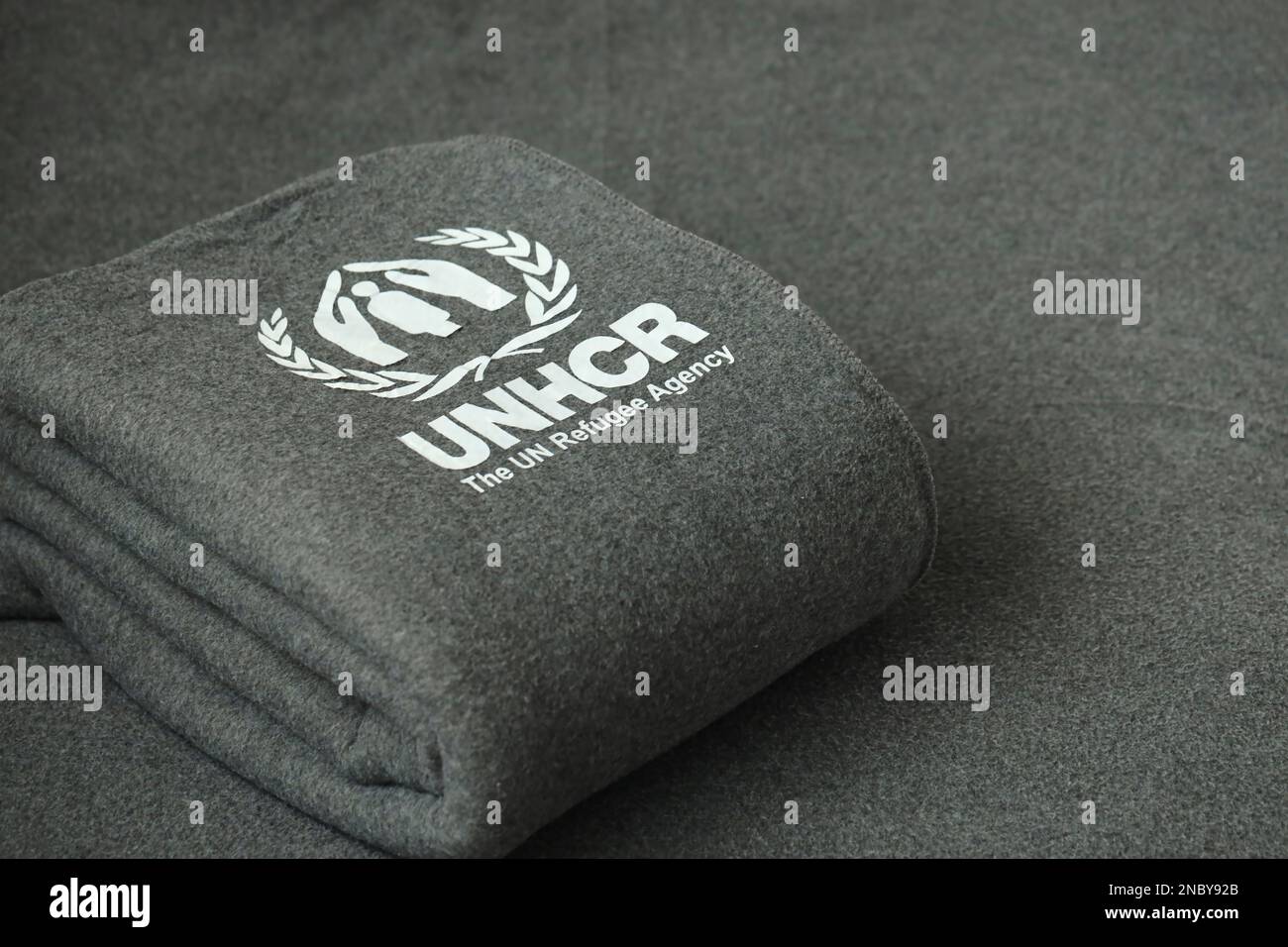 Unhcr un refugee agency logo Banque de photographies et d’images à ...