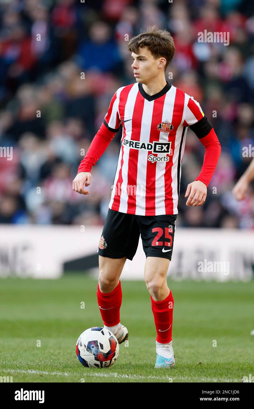 Edouard Michut de Sunderland pendant le match de championnat Sky Bet au ...