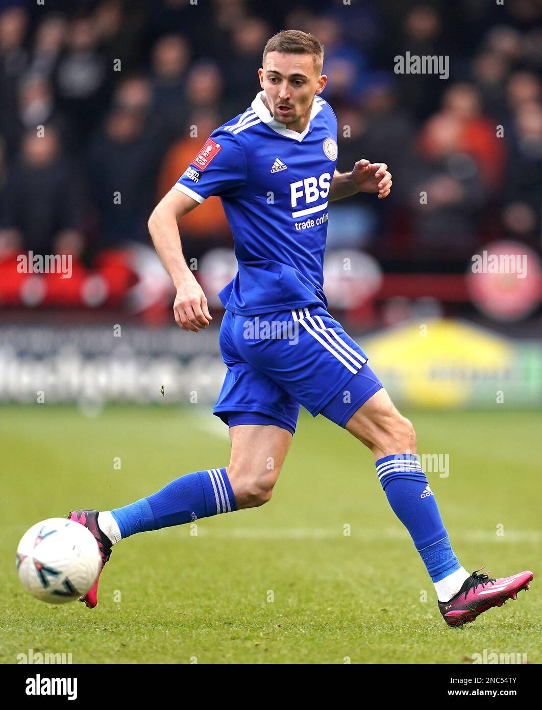 Timothy Castagne de Leicester City lors du quatrième tour de la coupe ...