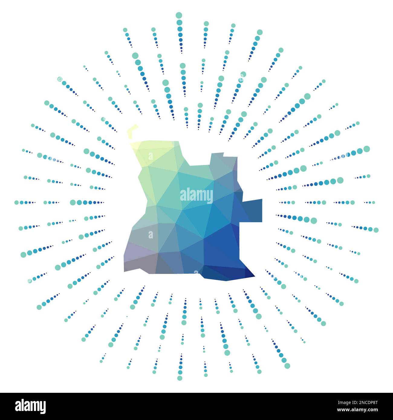 Mapa de silueta vectorial de angola Banque d'images vectorielles - Page ...