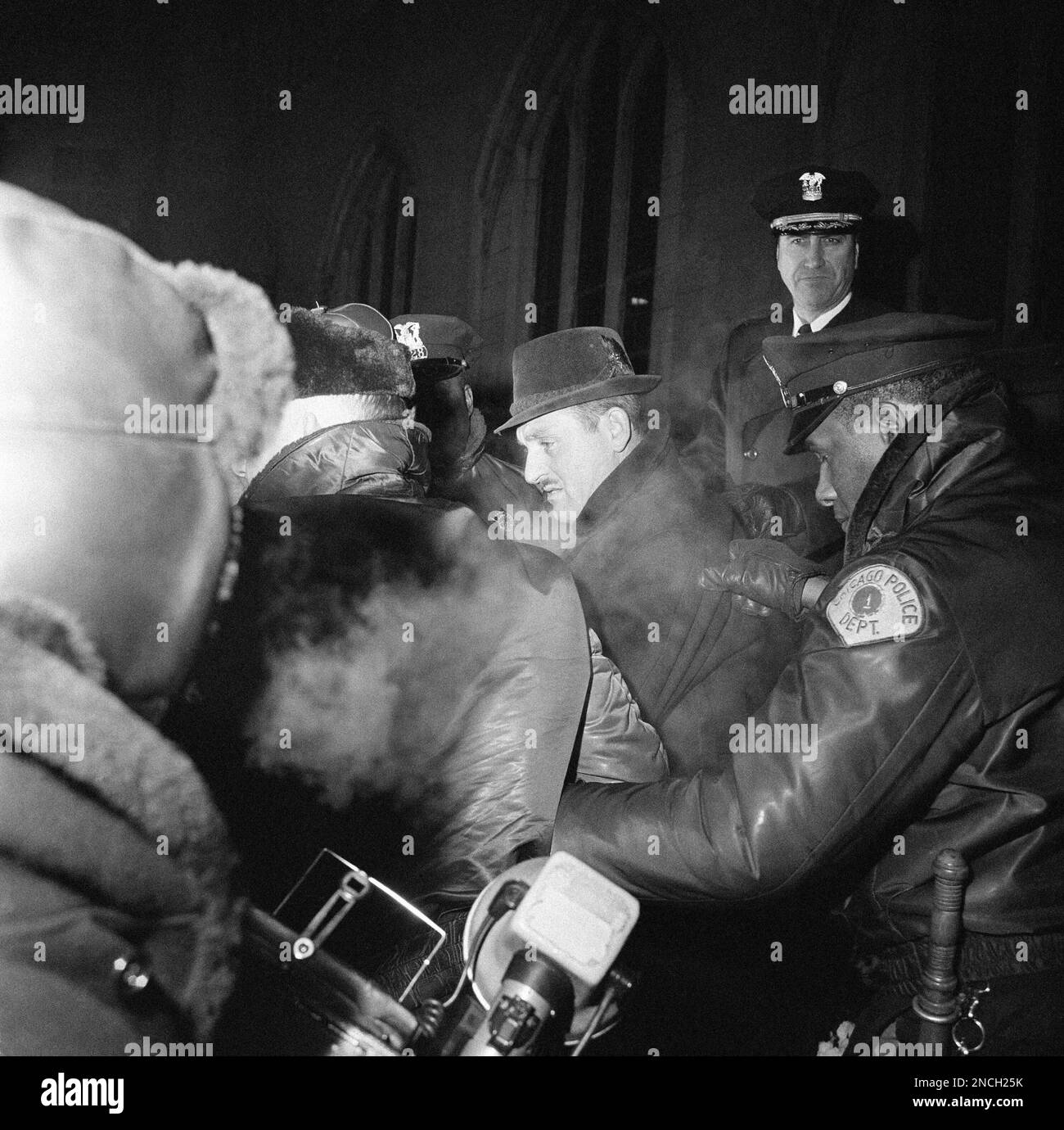 Police and demonstrator struggle during melee outside University of ...