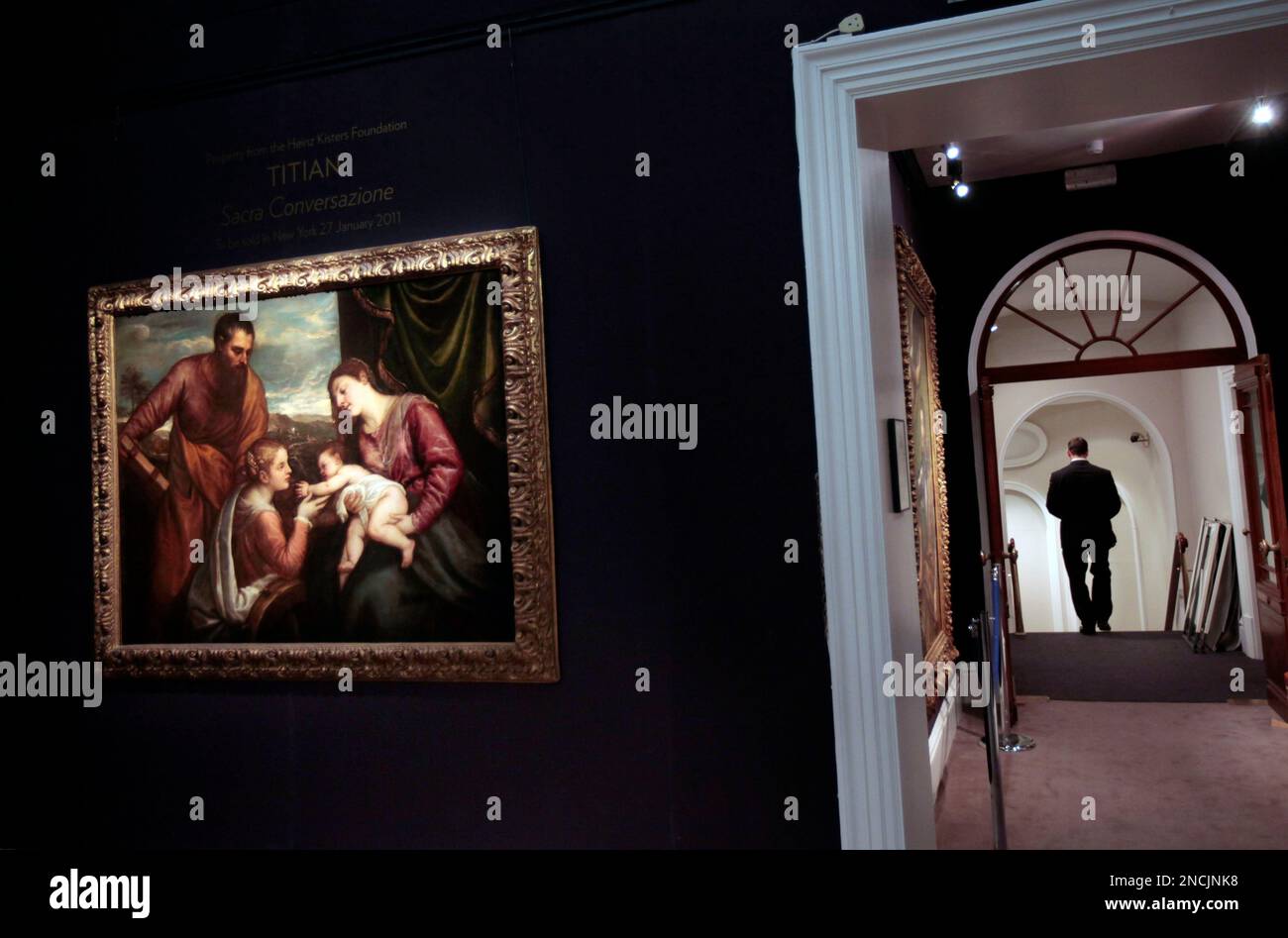 A circa 1560 painting by the Renaissance master Titian, entitled: 'A ...