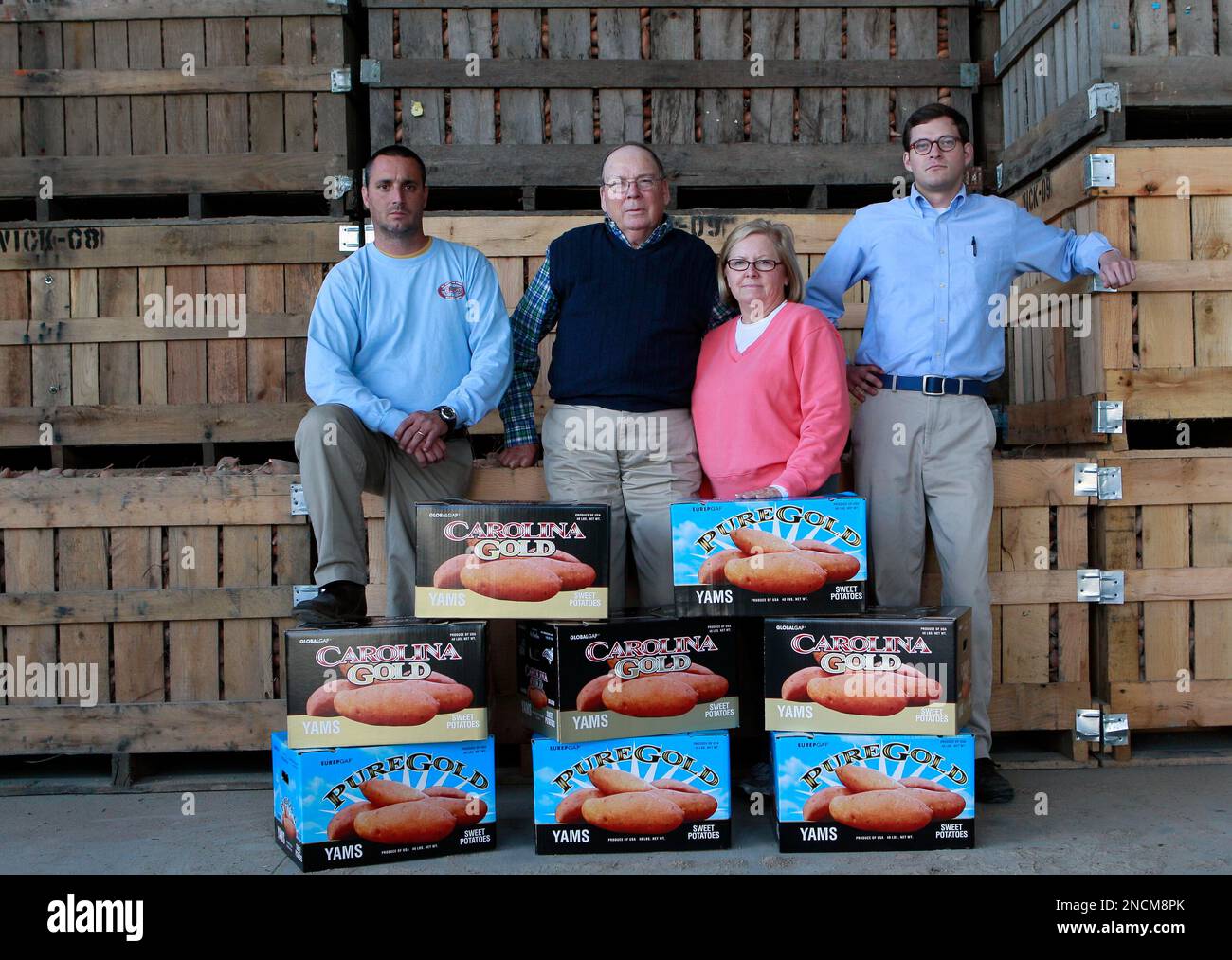 In this Friday, Nov. 19, 2010 photo made at Vick Family Farms in Wilson ...