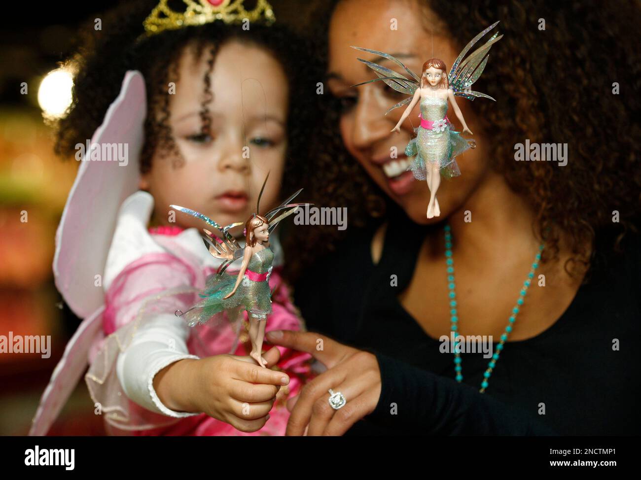 Sister of British singer Mel B, Danielle Brown and her daughter Mimi ...
