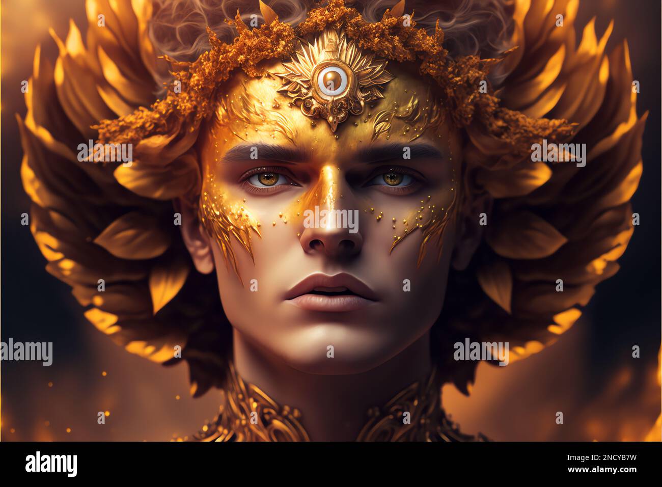 Greek sun god helios Banque de photographies et d’images à haute ...