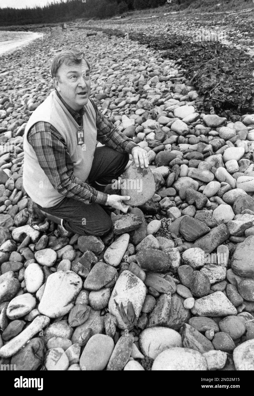 Otto Harrison, head of Exxon’s oil spill cleanup operations in Alaska ...