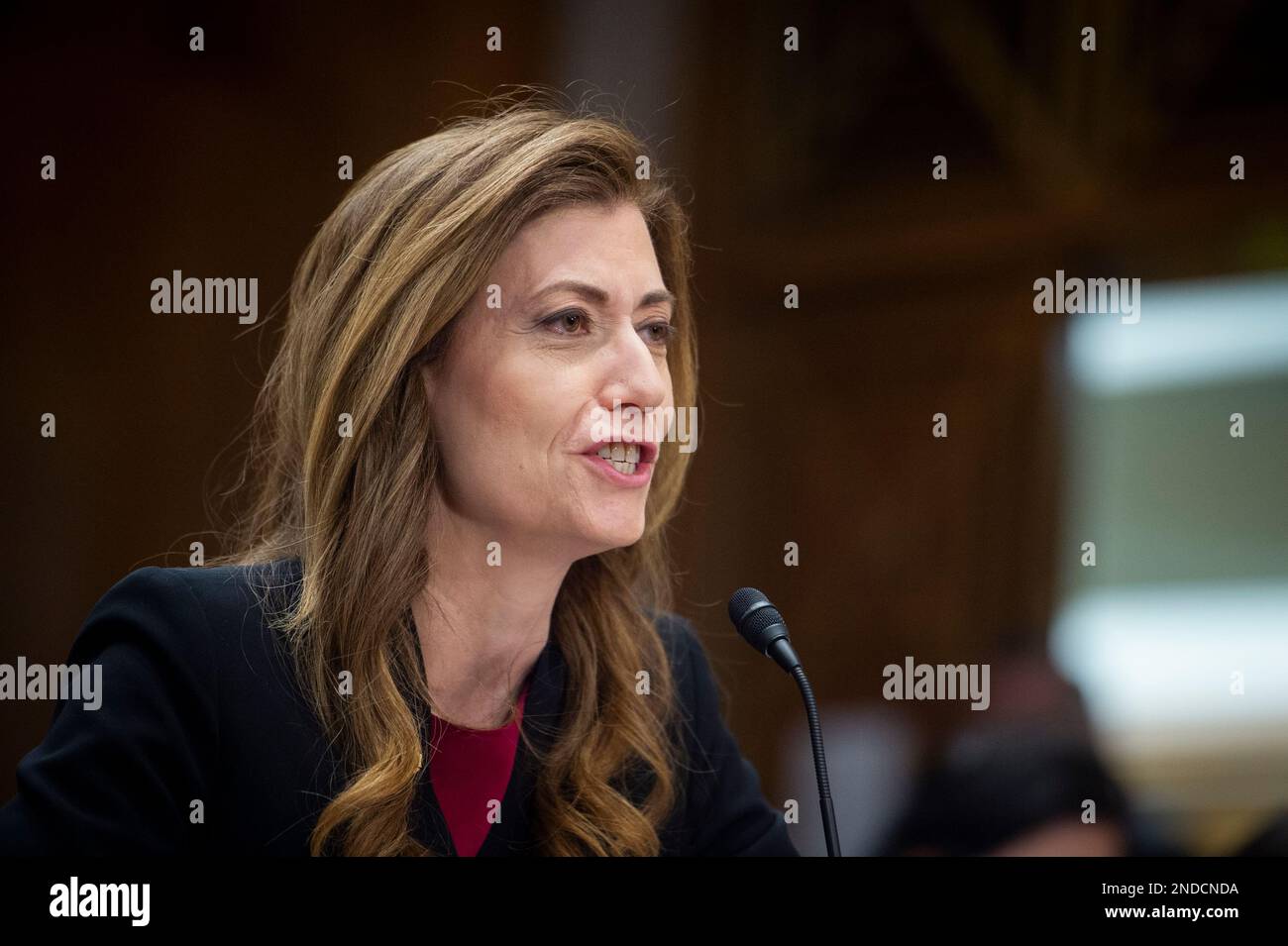 Anne Milgram, administratrice, Drug Enforcement Administration, États ...