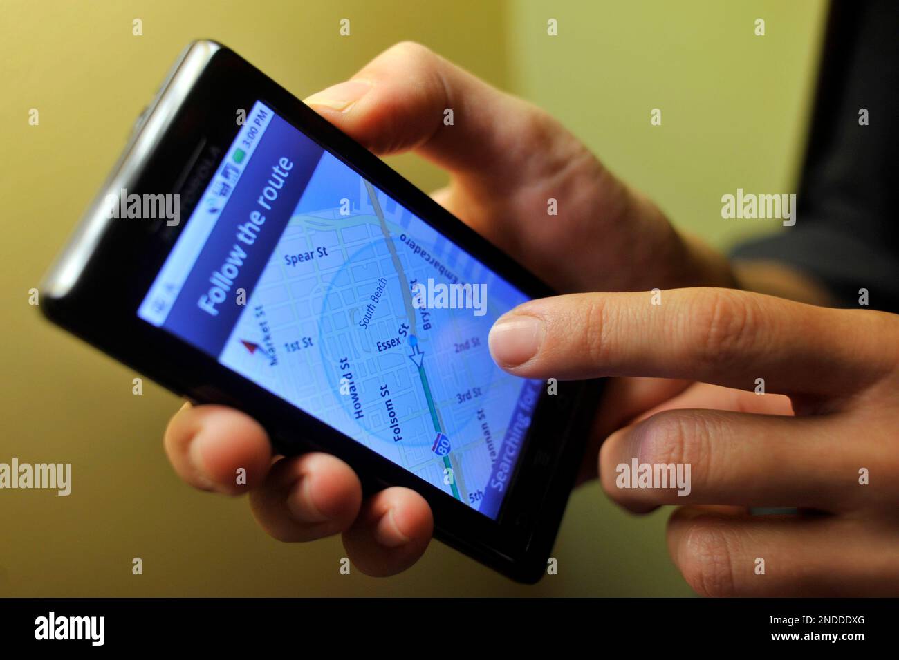 FILE - In this file photograph taken Nov. 3, 2009, the new Motorola ...