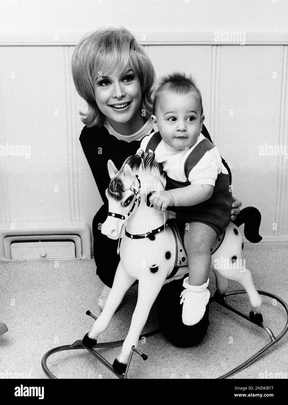 Barbara Eden, star of NBC television network’s on Saturday “I Dream of ...