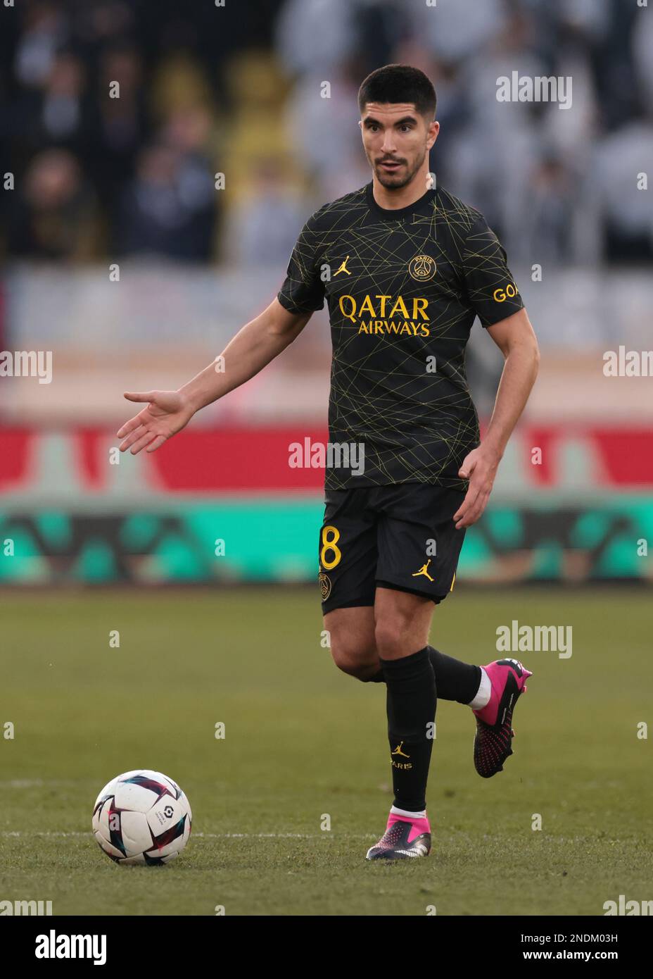 Monaco, Monaco, le 11th février 2023. Carlos Soler du PSG lors du match Uber Eats Ligue 1 au ...