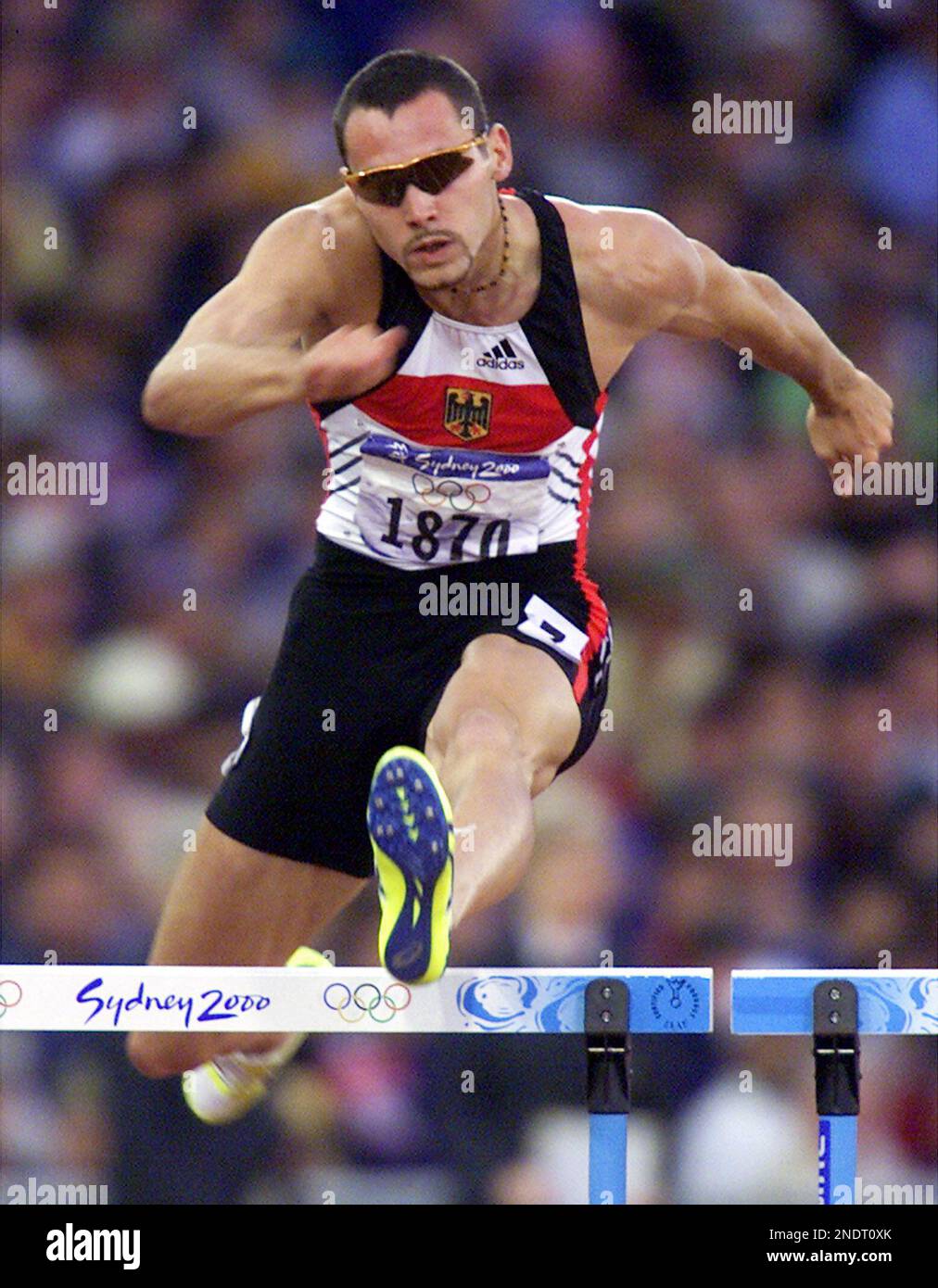 FILE - In this Sept. 24, 2000 file picture Germany's Thomas Goller ...