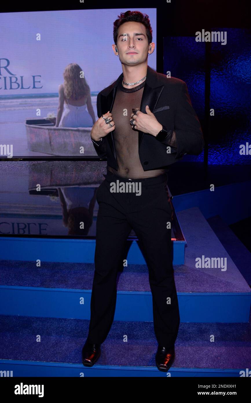15 février 2023, Mexico, Mexique: Emilio Osorio assiste à la sortie officielle de la telenovela ...
