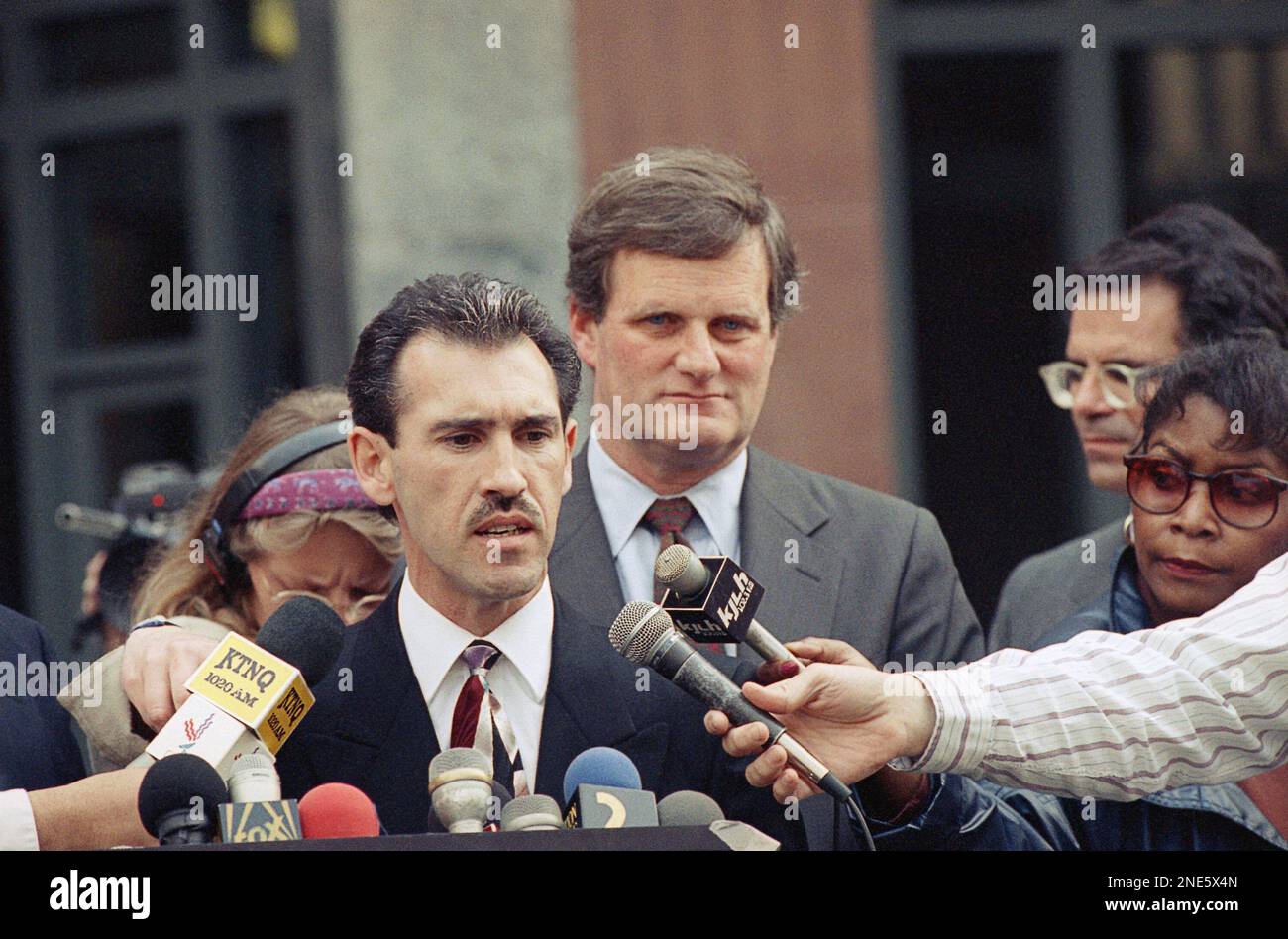 Theodore Briseno, one of four Los Angeles police officers charged with ...